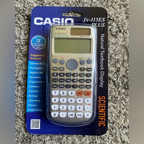 Casio | Other | Casio Fx15es Plus Scientific Calculator New | Poshmark